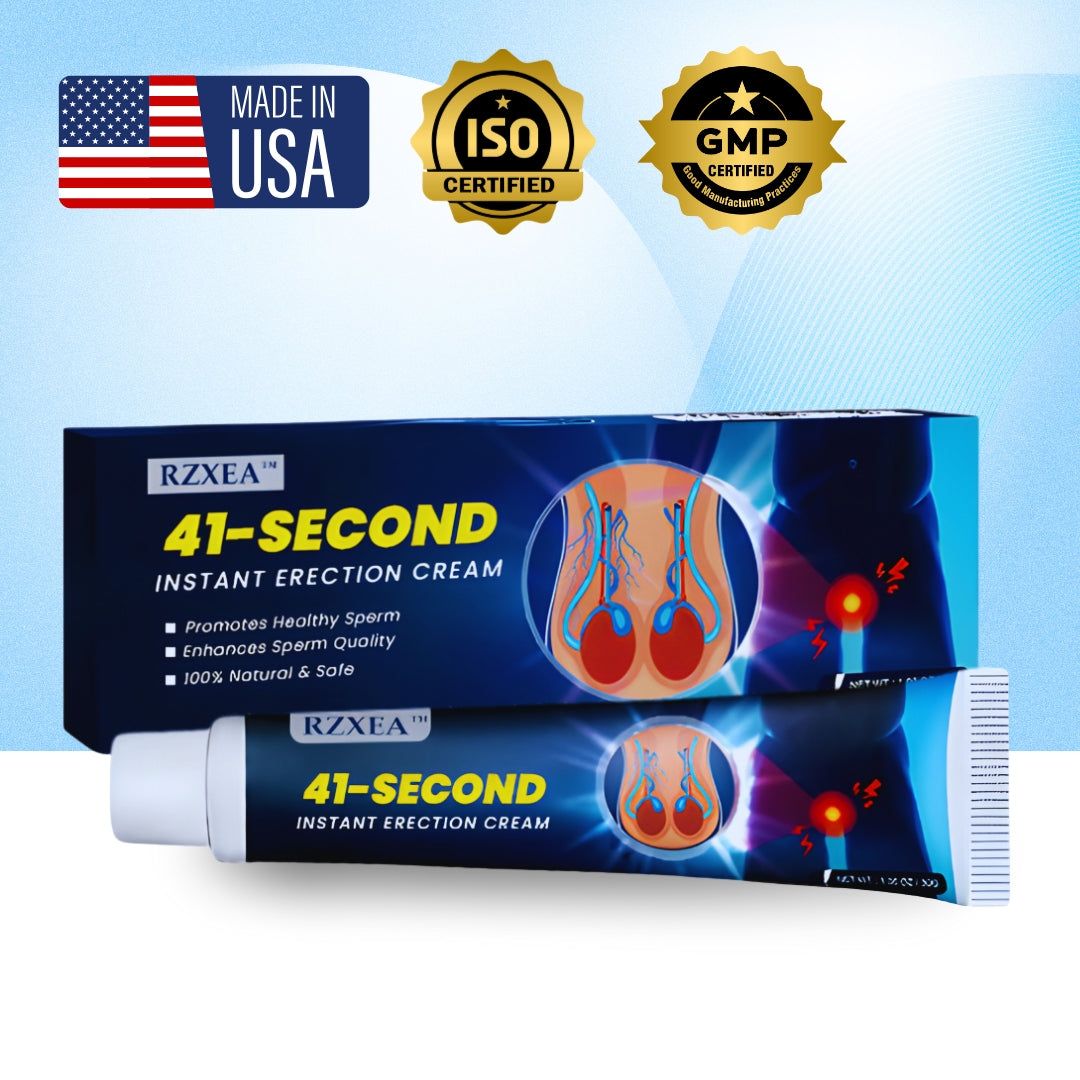 🏆RZXEA™ 41-Second Instant Erection Cream - 💪Reclaim Your Peak Confiden ...